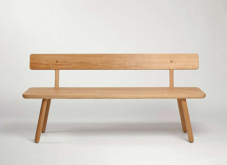 10 Easy Pieces: Modern Wooden Benches with Backs - Remodelista