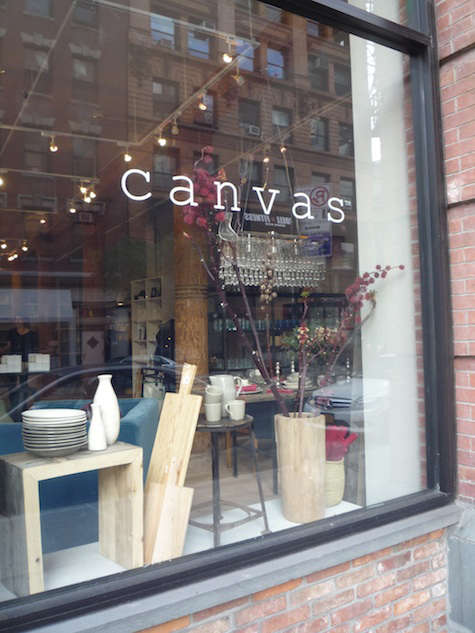 Shopper's Diary: New Canvas Shop in NYC - Remodelista