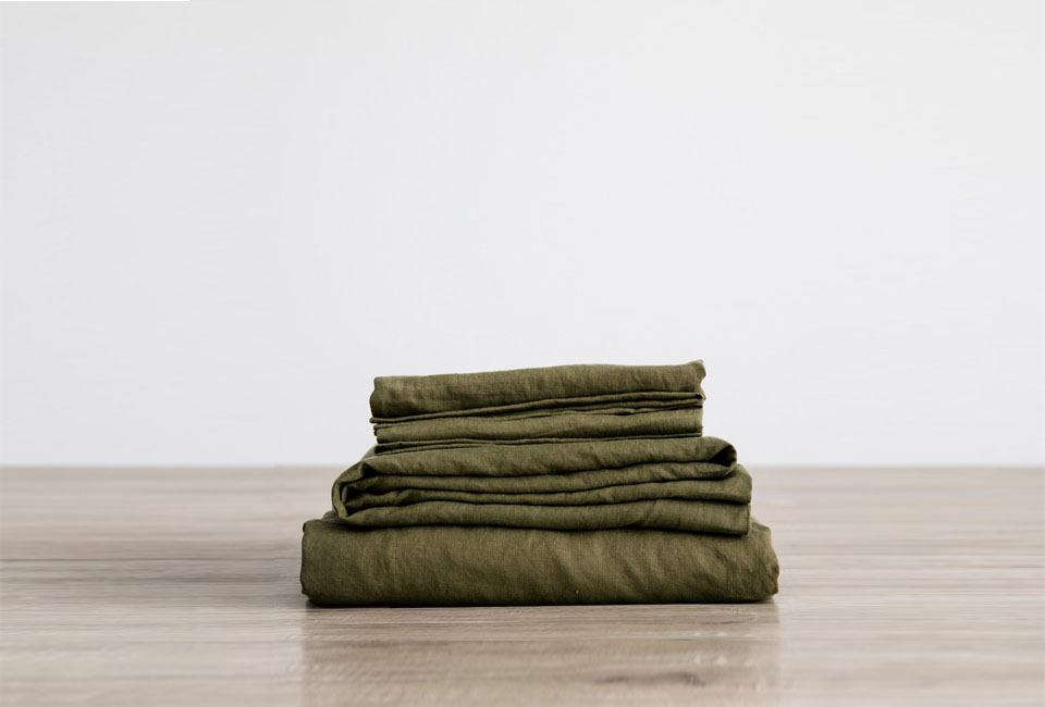Trend Alert: 7 Sources for Colorful Washed Linen Sheets - Remodelista